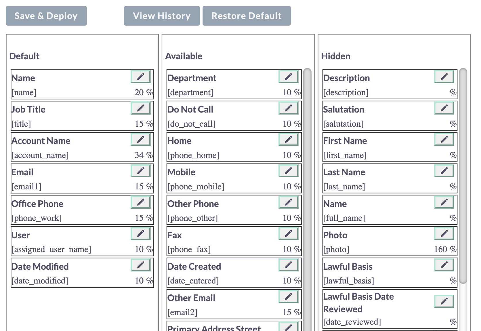 SuiteCRM Customize Views for Enhanced Business Processes
