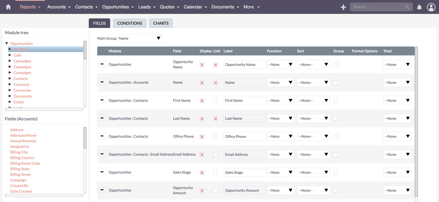 SuiteCRM Reports – Deep Dive: Exploring Reports in Depth